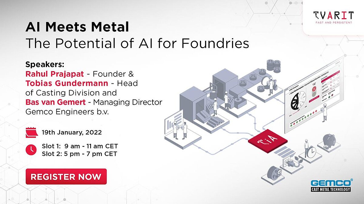 Webinar: AI meets metal - The Potential of AI for Foundries